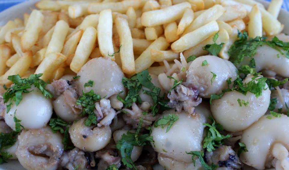 Choquinhos à algarvia - Receitas Fáceis