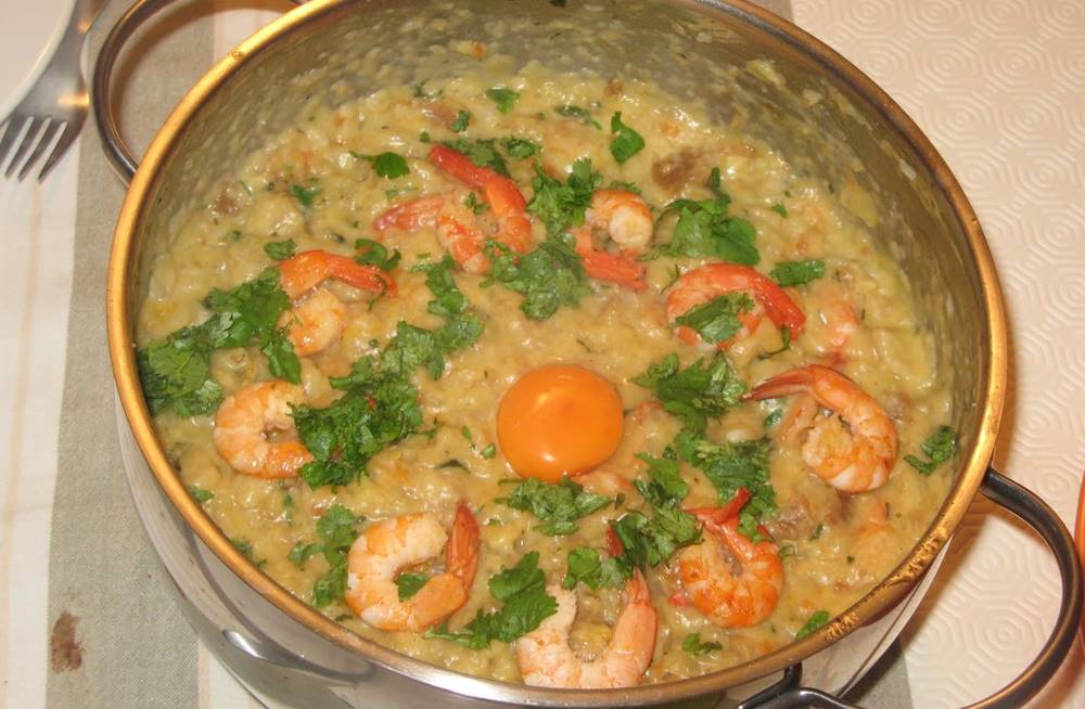 Açorda de marisco - Receitas Fáceis